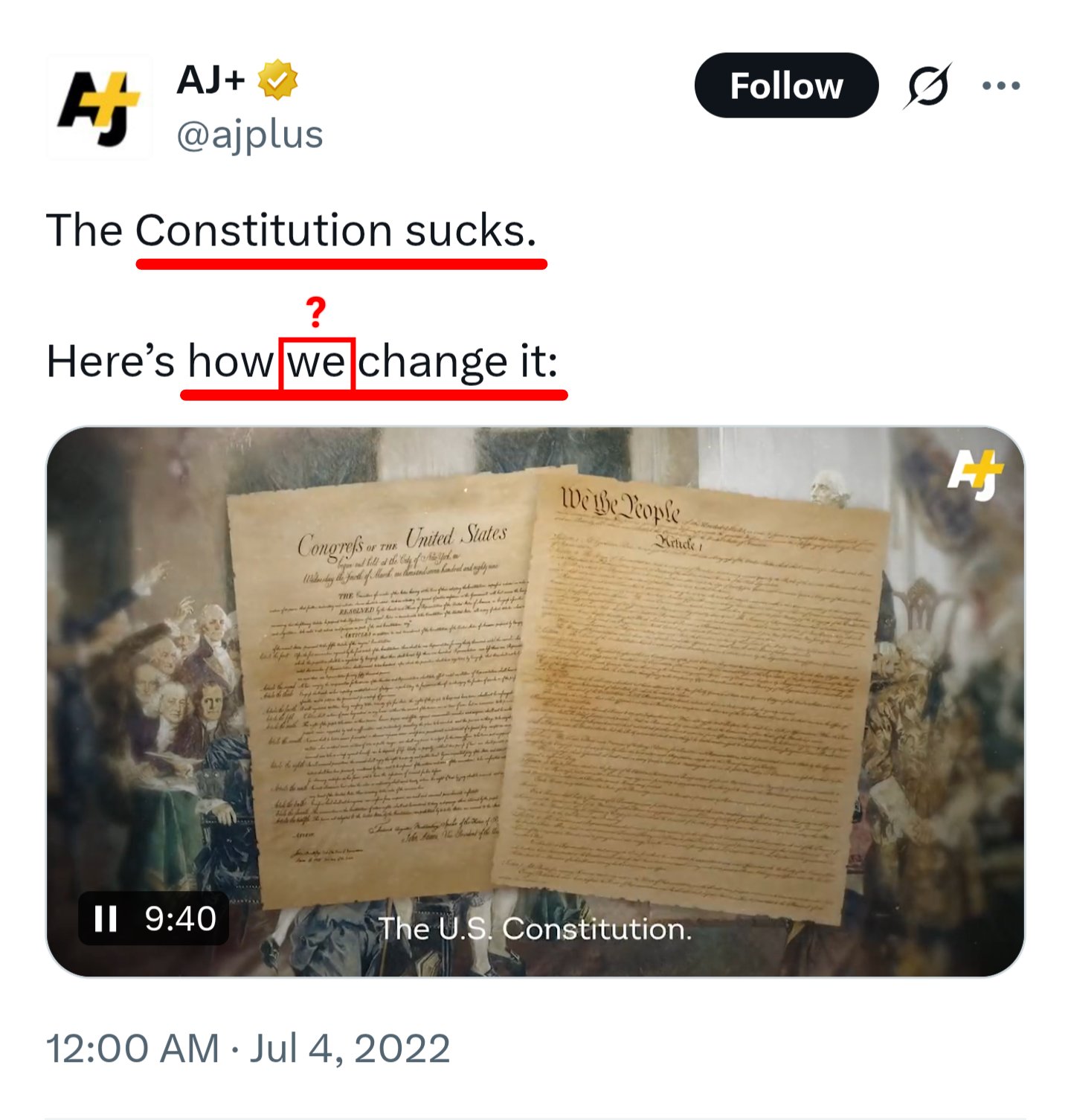 After Qatar Declares Our Constitution "Sucks" Woke Right Influencers ...